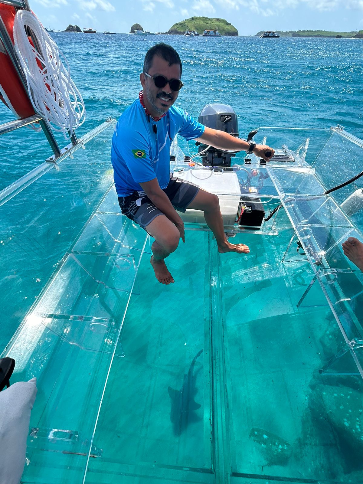 Barco Transparente - Noronhei